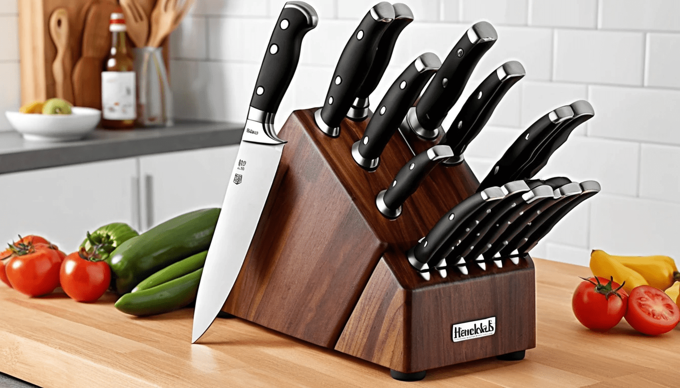 These 7 Henckels Knife Block Sets- Durable, razor-Sharp & Built to Last